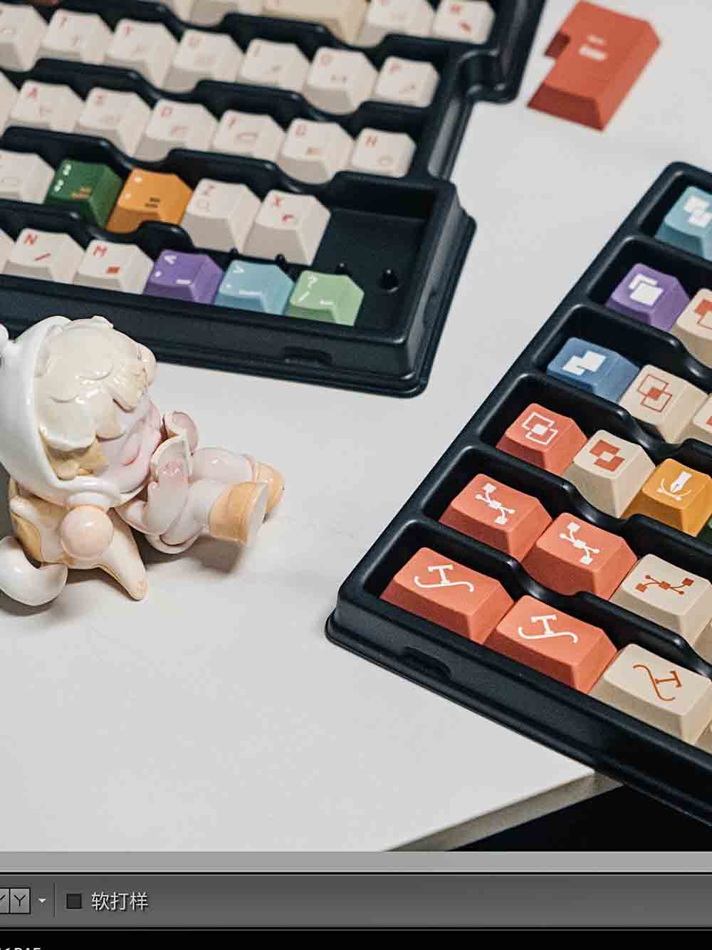 TUTKEYS Designer series - AIer (Cherry profile / PBT Dye-Subbed) - Kizone