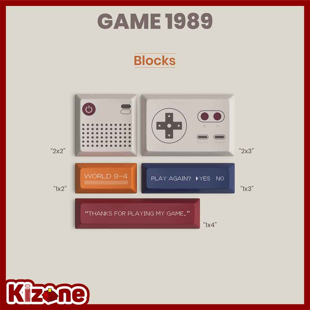 80Retros Game 1989 Pink Candy - Kizone
