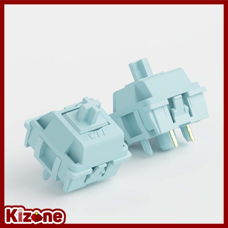 KTT Macaron Blue (5 pin / 45 switch - Tactile) - Kizone