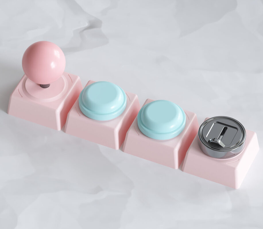 80Retros Game 1989 Pink Candy - Kizone